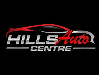 Hills Auto Centre Logo Design - 48hourslogo
