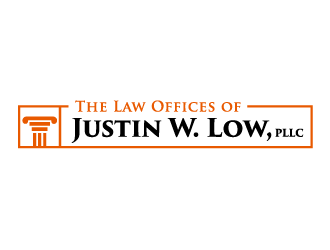 The Law Offices of Justin W. Low, PLLC Logo Design - 48hourslogo