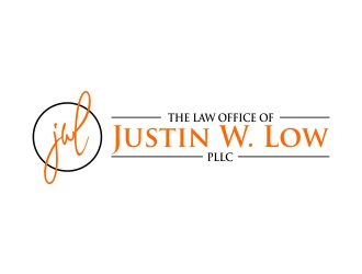 The Law Offices of Justin W. Low, PLLC Logo Design - 48hourslogo