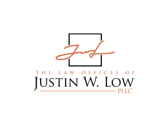 The Law Offices of Justin W. Low, PLLC Logo Design - 48hourslogo
