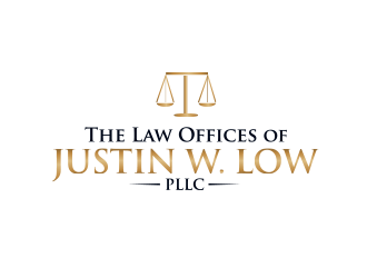 The Law Offices of Justin W. Low, PLLC Logo Design - 48hourslogo
