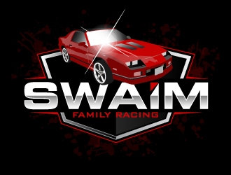 Swaim Family Racing Logo Design - 48hourslogo