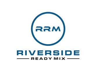 Riverside Ready Mix Logo Design - 48hourslogo