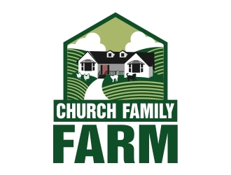 Church Family Farm Logo Design - 48hourslogo