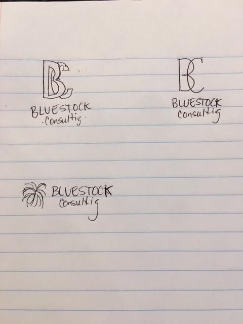 Bluestock Consulting Logo Design - 48hourslogo