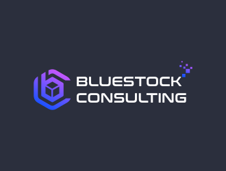 Bluestock Consulting Logo Design - 48hourslogo