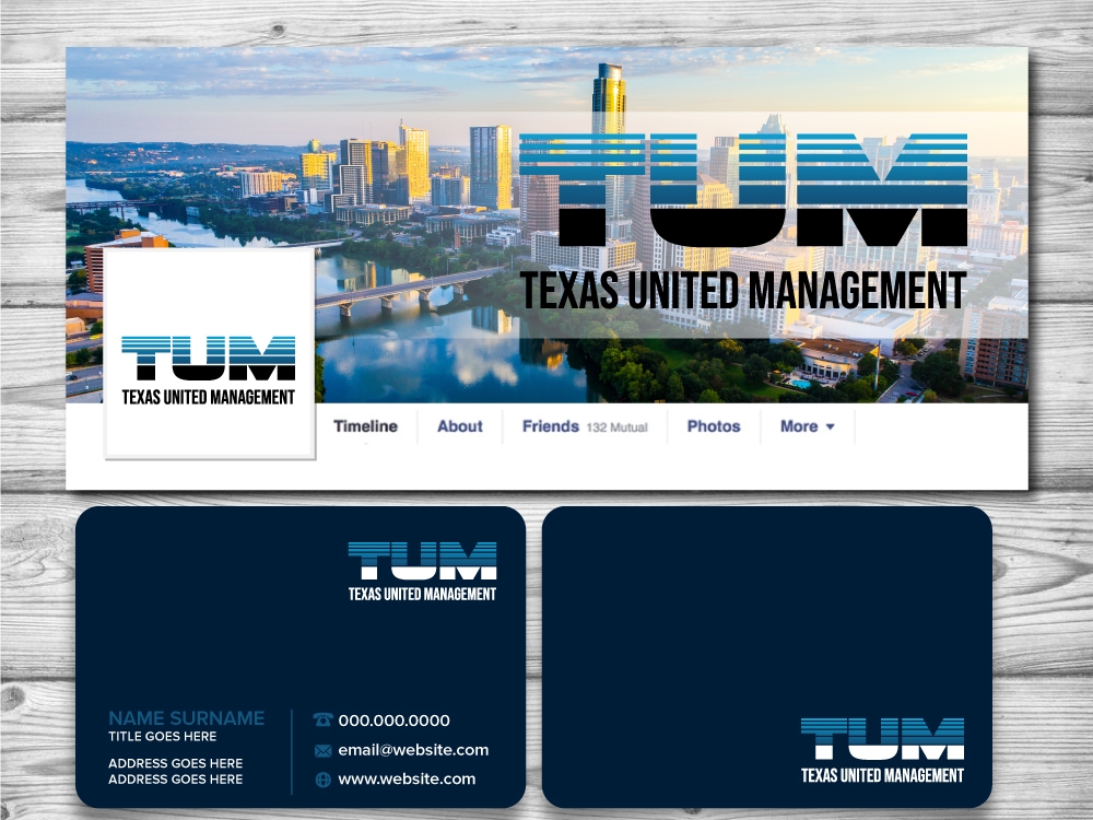 (TUM) Texas United Management Corp. Digital Design - 48hourslogo