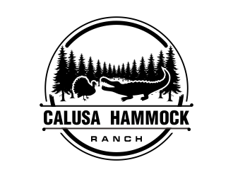 Calusa Hammock Ranch Logo Design - 48hourslogo