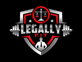 Legally Fit Logo Design - 48hourslogo