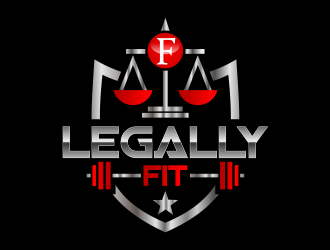 Legally Fit Logo Design - 48hourslogo
