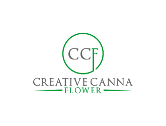 Creative Canna Flower Logo Design - 48hourslogo