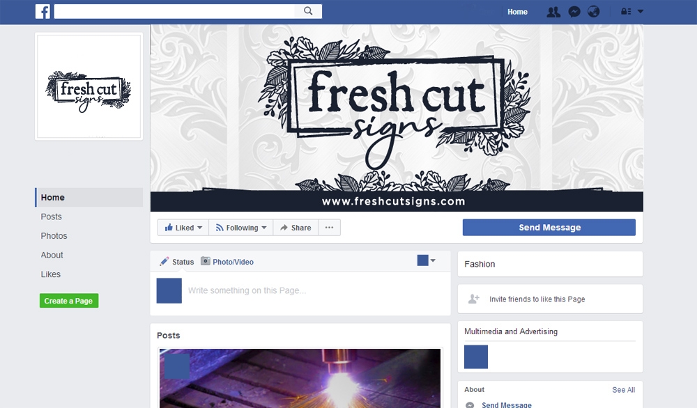 Fresh Cut Signs Digital Design - 48hourslogo