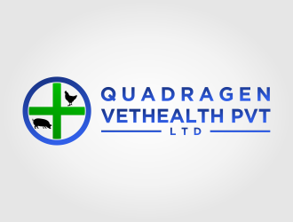 QUADRAGEN VETHEALTH PVT. LTD Logo Design - 48hourslogo