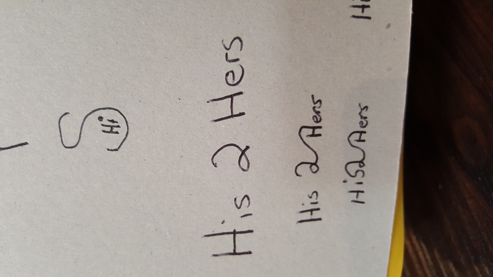 HIS 2 HERS Logo Design - 48hourslogo