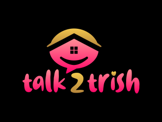 Talk 2 Trish Logo Design - 48hourslogo