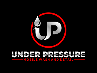 Under Pressure Mobile Wash And Detail Logo Design - 48hourslogo