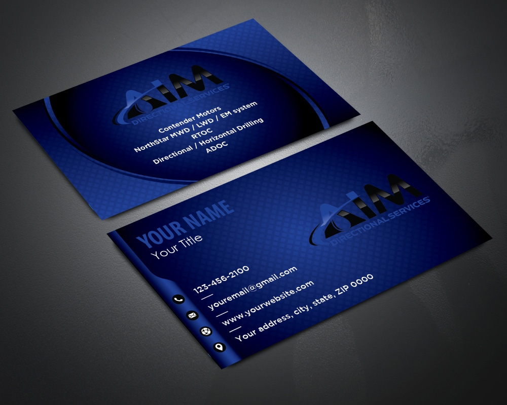 AIM DIRECTIONAL SERVICES Digital Design - 48hourslogo