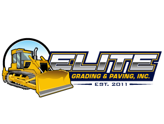 Elite Grading & Paving, Inc. logo design - 48hourslogo.com