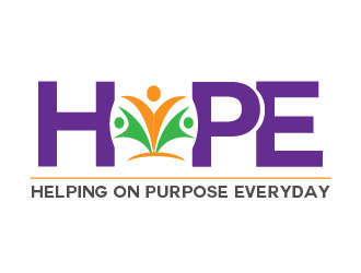 Helping on Purpose Everyday (H.O.P.E.) Logo Design - 48hourslogo