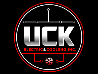UCK ELETRIC&COOLIING INC. Logo Design - 48hourslogo