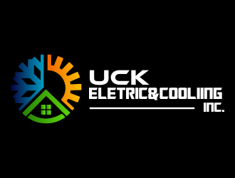 UCK ELETRIC&COOLIING INC. Logo Design - 48hourslogo