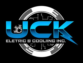 UCK ELETRIC&COOLIING INC. Logo Design - 48hourslogo