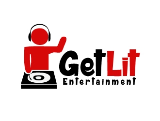 Get Lit Entertainment Logo Design - 48hourslogo