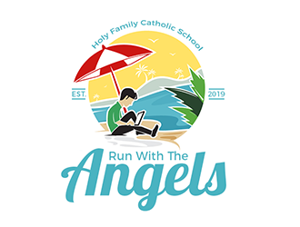 Run with the Angels Logo Design - 48hourslogo