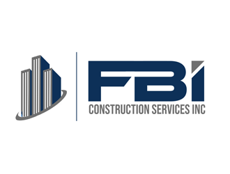 FBI Construction services inc Logo Design - 48hourslogo