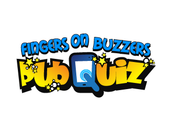 Fingers On Buzzers Pub Quiz Logo Design - 48hourslogo