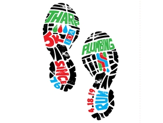 Tharp 5K Run Shirt Logo Design - 48hourslogo