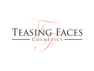 Teasing Faces Cosmetics Logo Design - 48hourslogo