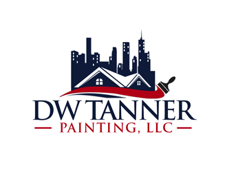 DW Tanner Painting, LLC Logo Design - 48hourslogo