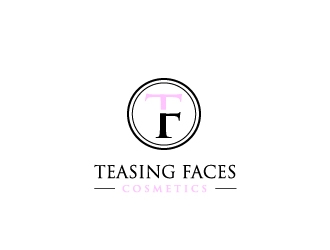 Teasing Faces Cosmetics Logo Design - 48hourslogo