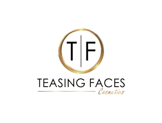 Teasing Faces Cosmetics Logo Design - 48hourslogo