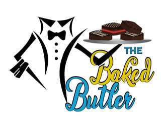 The Baked Butler Logo Design - 48hourslogo