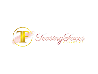 Teasing Faces Cosmetics Logo Design - 48hourslogo