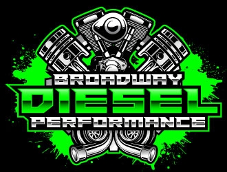 broadway diesel performance Logo Design - 48hourslogo