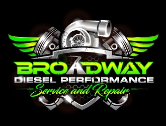 broadway diesel performance Logo Design - 48hourslogo
