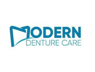Modern Denture Care Logo Design - 48hourslogo