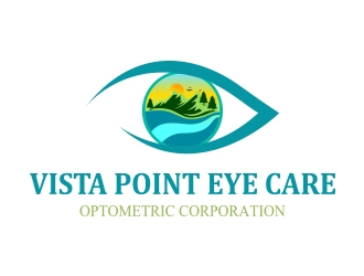 Vista Point Eye Care, Optometric Corporation Logo Design - 48hourslogo
