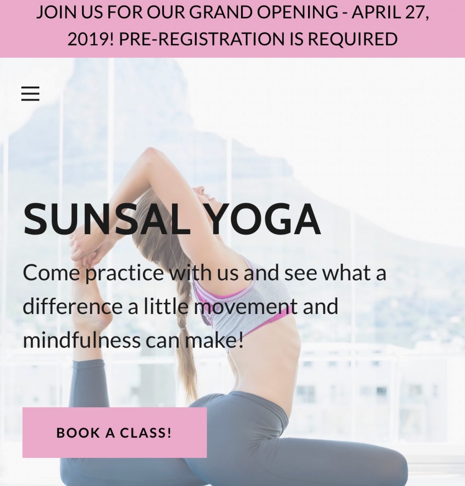 SunSal Yoga Logo Design - 48hourslogo