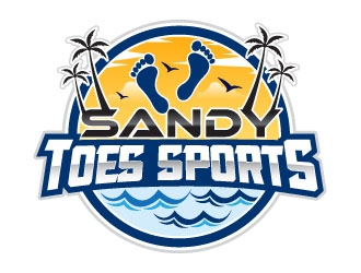 Sandy toes sports Logo Design - 48hourslogo