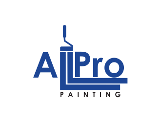 All Pro Painting Logo Design - 48hourslogo