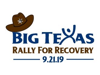 Big Texas Rally For Recovery Logo Design - 48hourslogo