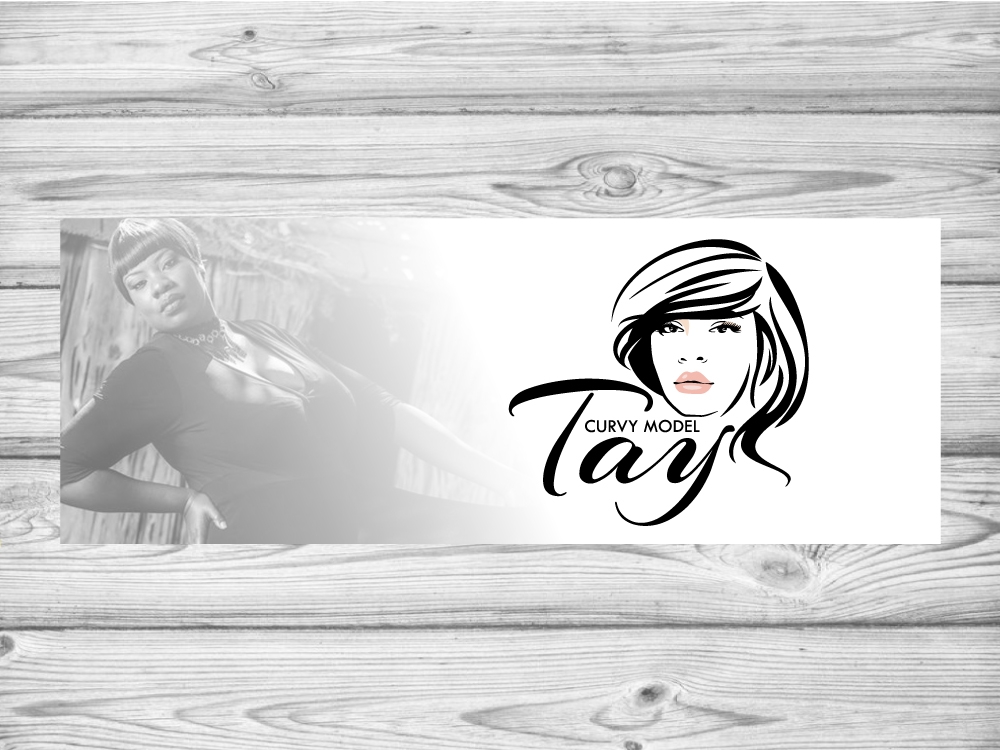 Curvy Model Tay Digital Design - 48hourslogo