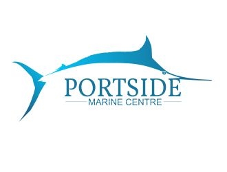 PORTSIDE Marine Centre Logo Design - 48hourslogo