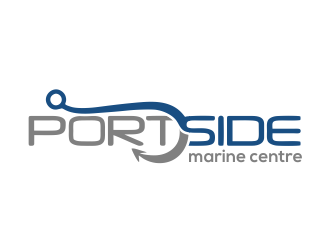 PORTSIDE Marine Centre Logo Design - 48hourslogo