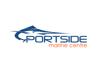 PORTSIDE Marine Centre Logo Design - 48hourslogo