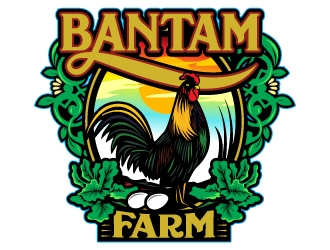 Bantam Farm Logo Design - 48hourslogo